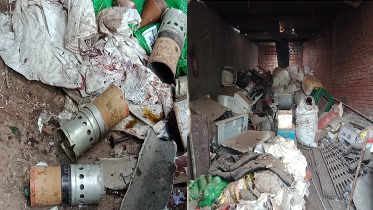 Blast In Meerut जोरदार धमाके से दहला इलाका मची चीख पुकार चिथड़ों में उड़ गया तौसीफ का शरीर