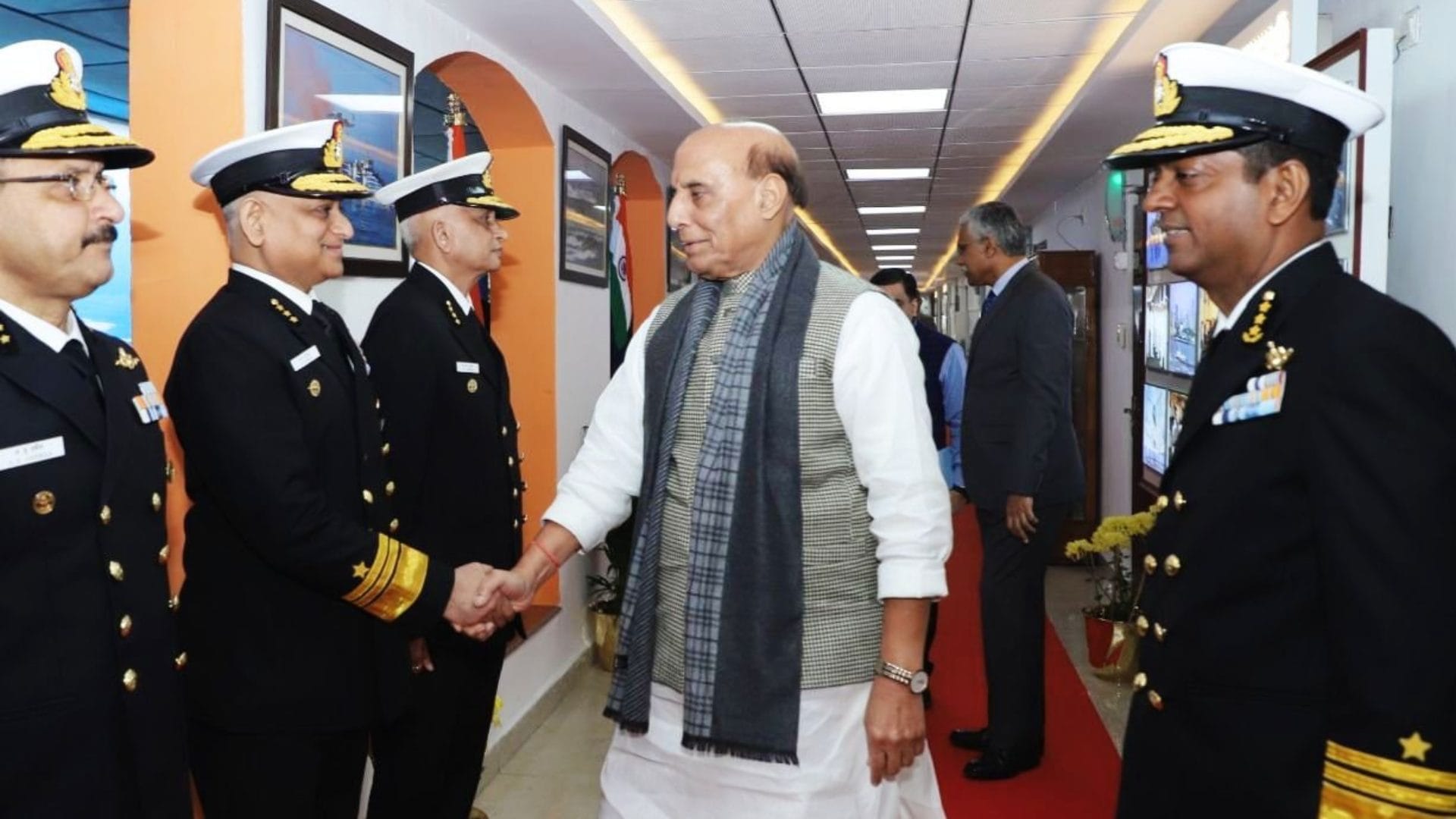 Defence Minister Rajnath Singh Inaugurated The 40th Indian Coast Guard ...