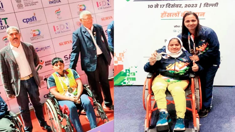 Khelo India Para Games: Deepa Of Meerut Won Gold In Club Throw, Zainab ...
