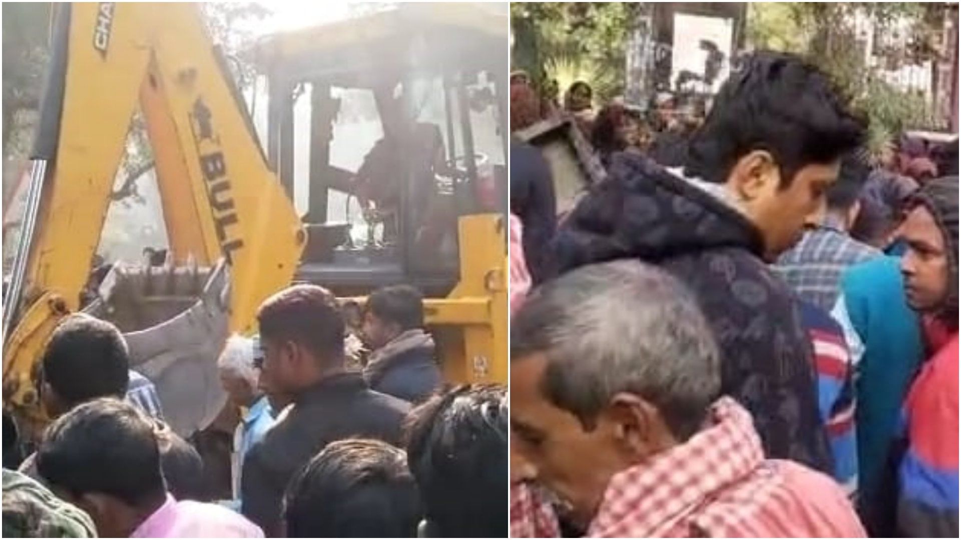 Bihar News:समस्तीपुर में चिमनी से ईंटें लेकर जा रहा ट्रैक्टर पलटा; चालक ...