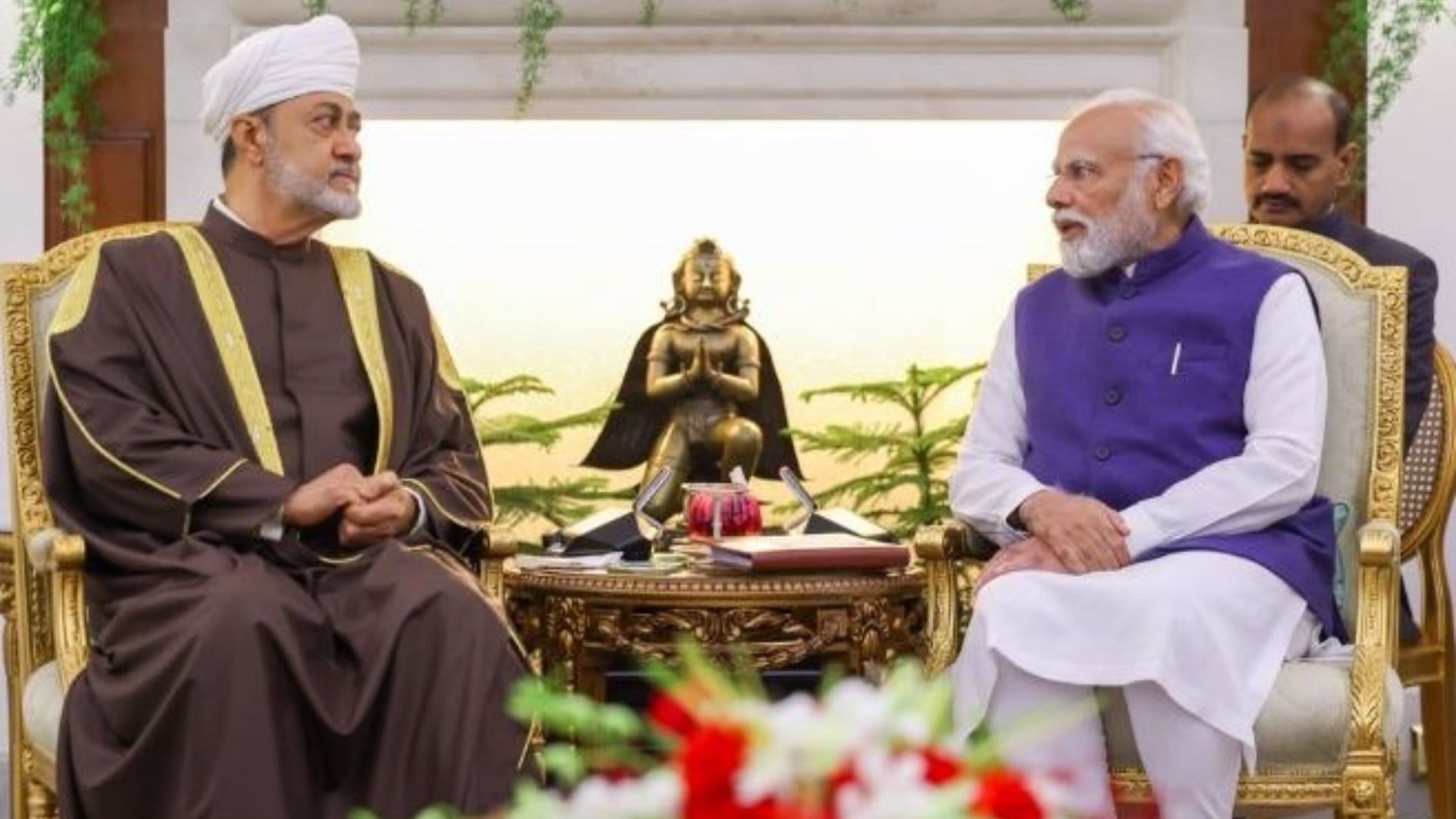 Pm Modi Holds Productive Talks With Oman's Sultan Haitham Bin Tarik ...