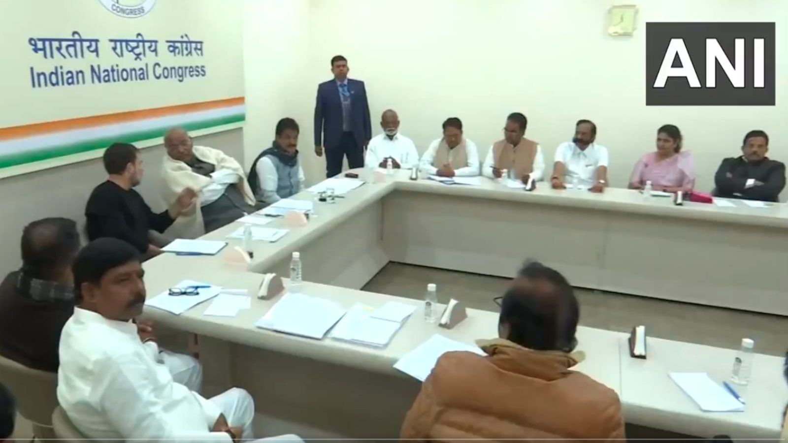 Congress Rahul Gandhi Mallikarjun Kharge Meet Andhra Pradesh Congress Leaders Lok Sabha ...