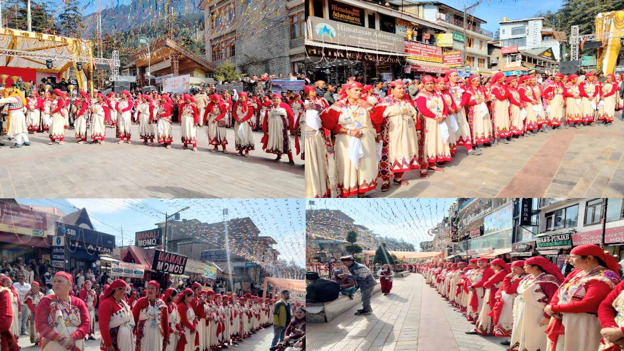 Manali Winter Carnival: More Than 1200 Women Danced Together In ...