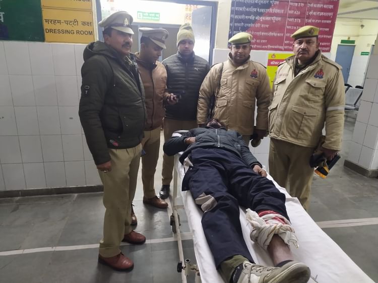 Saharanpur: 25 Thousand Rupees Reward Arrested In Encounter, Injured By ...