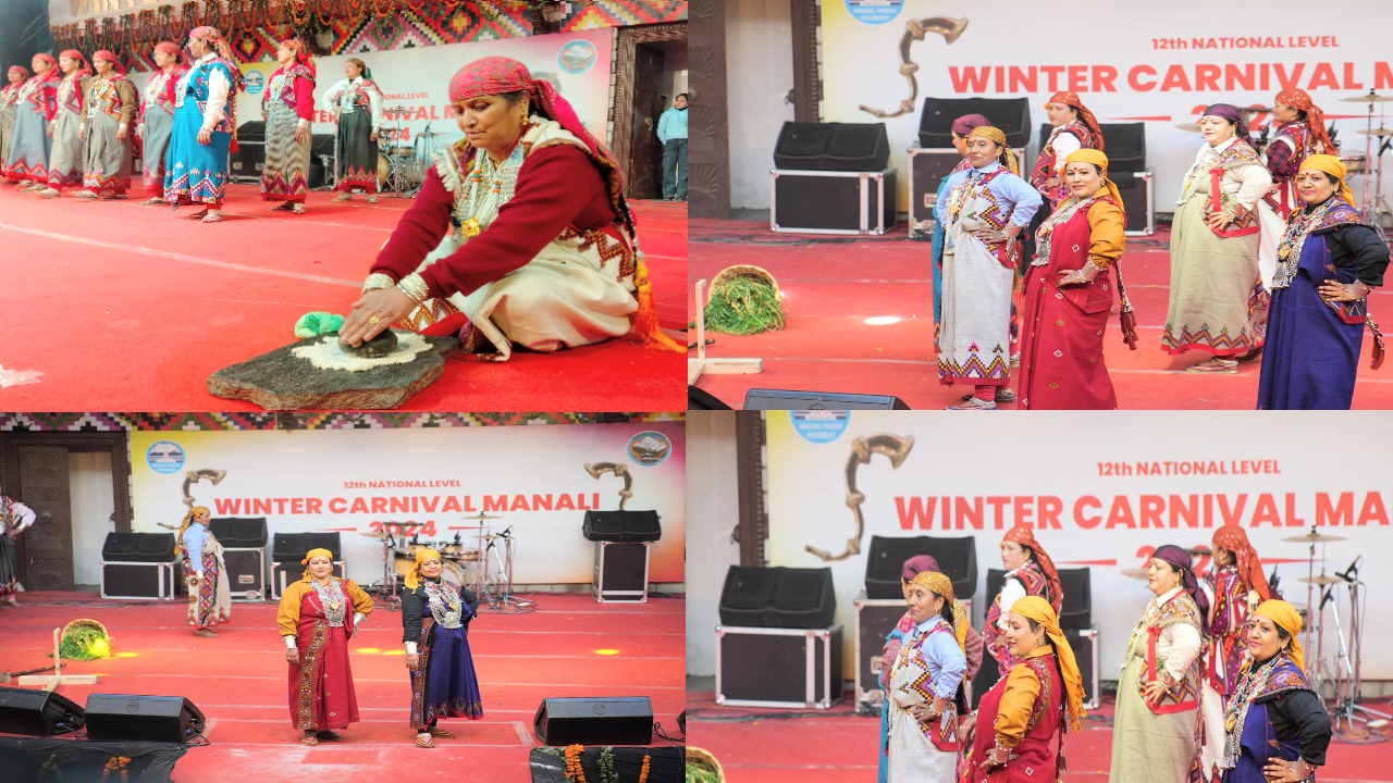 Manali Winter Carnival: Manuraangshala Colored In The Colors Of Ancient ...