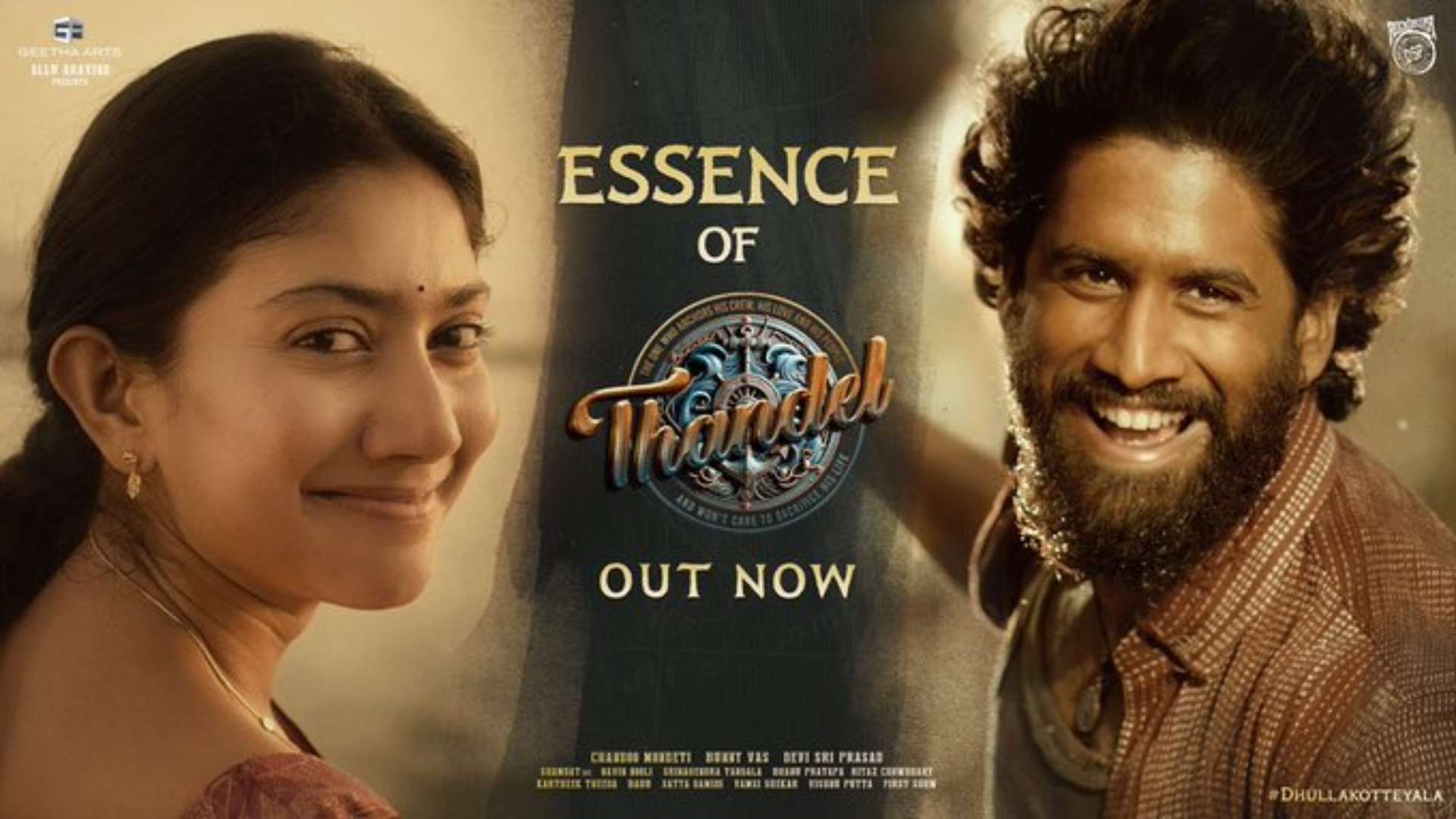 Thandel Teaser Sai Pallavi Naga Chaitanya In Fisherman Character Bharat Mata Ki Jai Said In ...