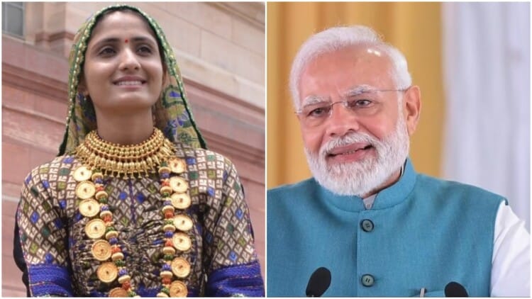 Gujarat: Pm Modi Impressed With Song 'shri Ram Ghar Aaye', Singer Geeta ...