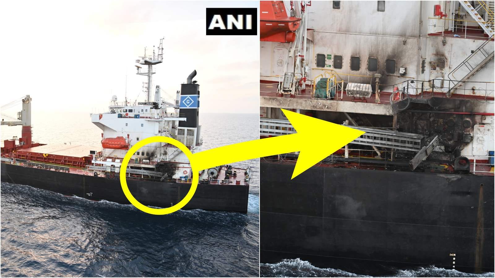 Indian Navy Ins Visakhapatnam Drone Attack Gulf Of Aden Anti-piracy ...