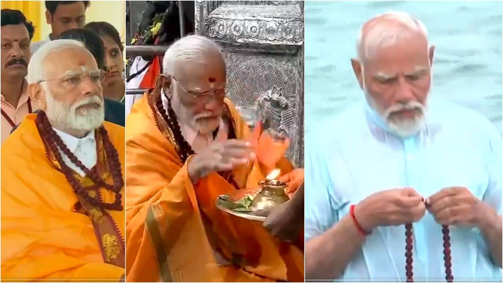 Tamil Nadu Pm Modi Rameshwaram Visit Updates Road Show Temple Visit ...