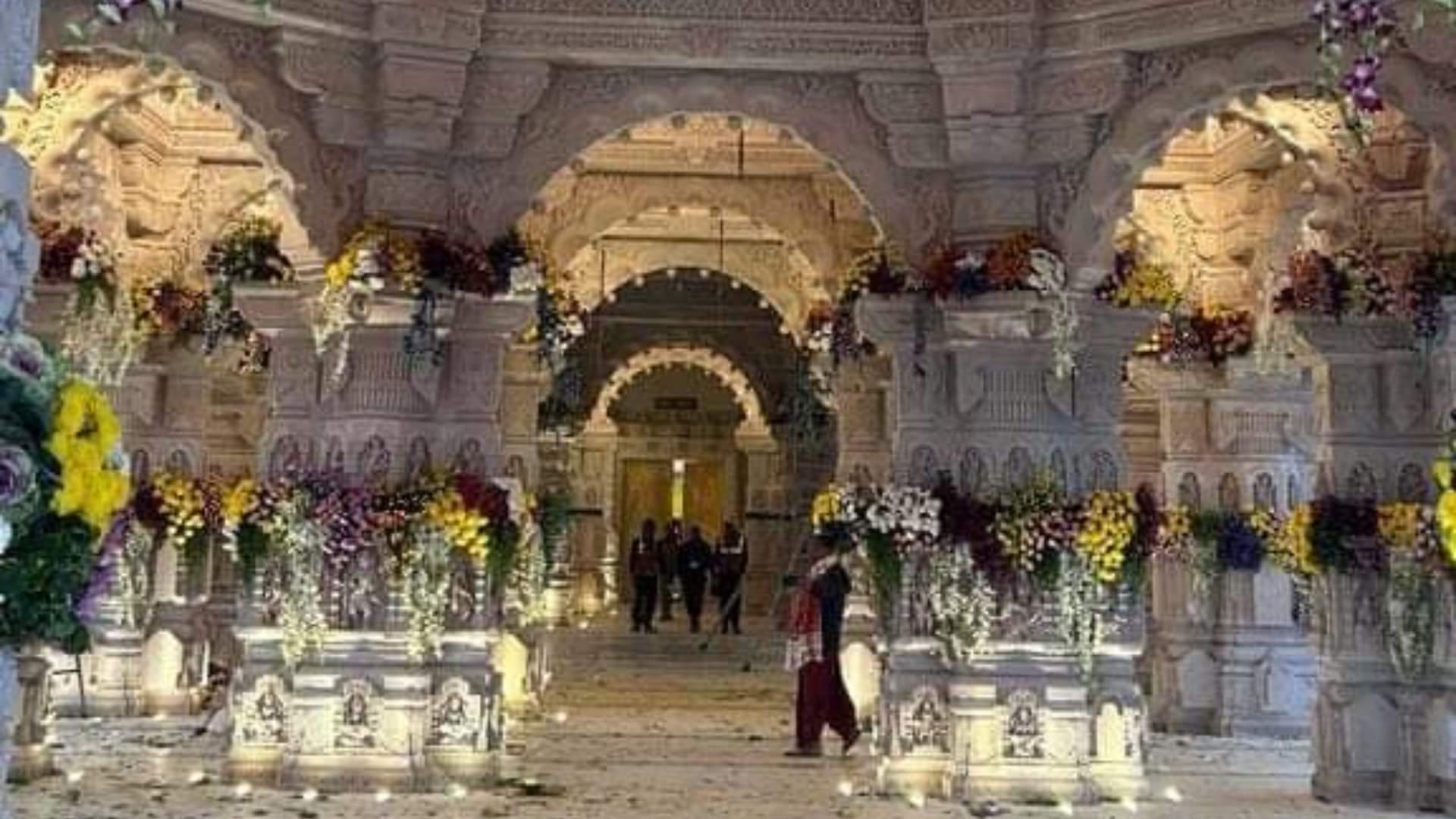 Ram Mandir Ayodhya Flag Story Of Sun And Kovidar Tree Built On Flag ...