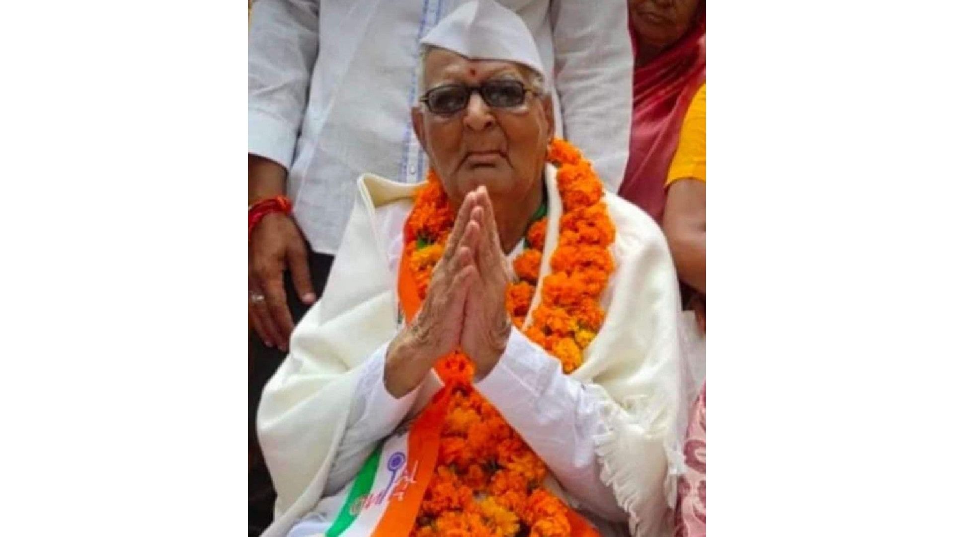 95 Year Old Freedom Fighter Satya Narayan Harsh Passes Away In Bikaner ... 95 Year Old Freedom Fighter Satya Narayan Harsh Passes Away In Bikaner ...