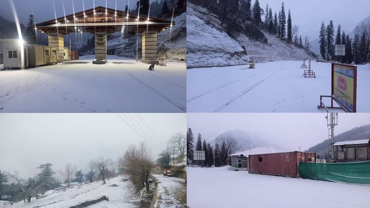 Himachal Weather Update: Fresh Snowfall In High Altitude Areas Including Atal Tunnel Rohtang ...