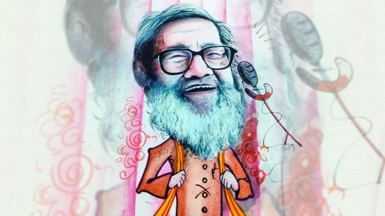 Kaka Hathrasi Best Hasya Poetry Dal Badlu Neta - Amar Ujala Kavya ...