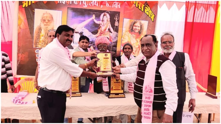 Ajmer News:मारू सैन समाज सम्मान समारोह, 40 समाज सेवकों को सेन रत्न ...