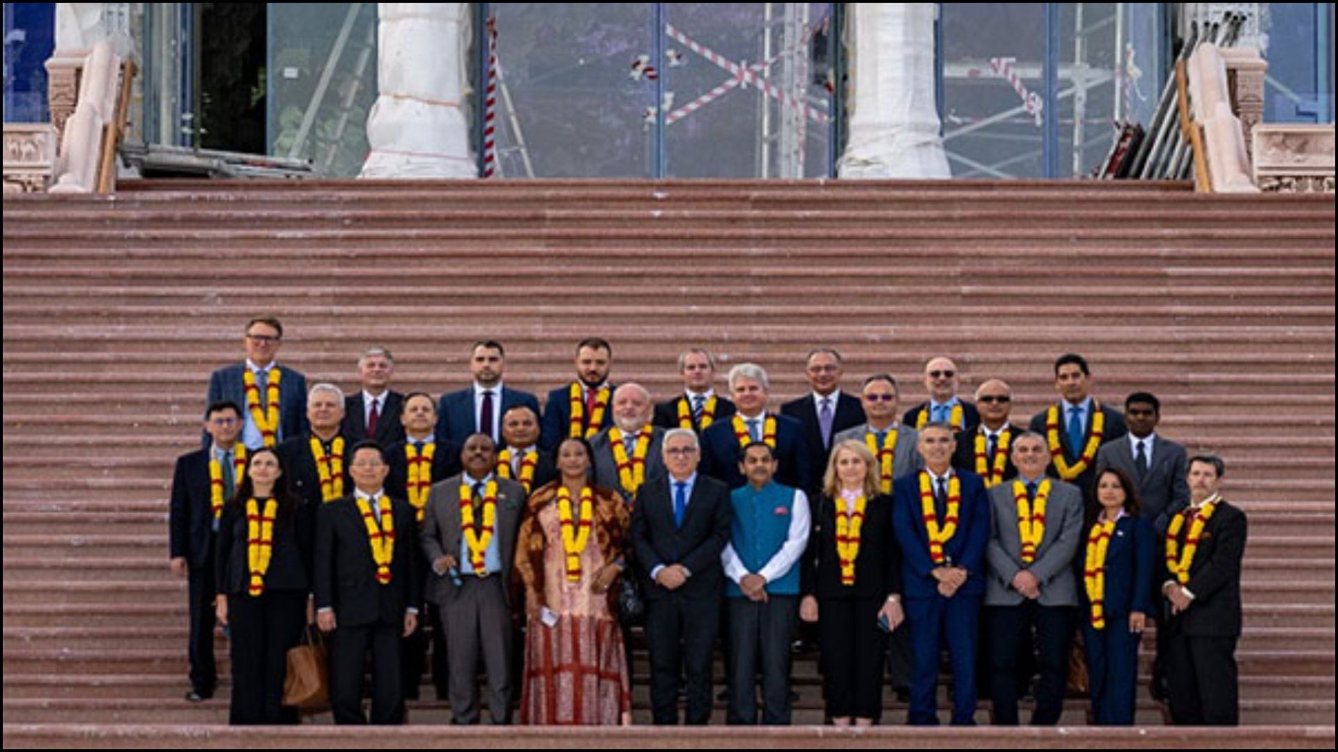 Diplomats From Across Globe Hosted For Special Tour Of Baps Hindu ...