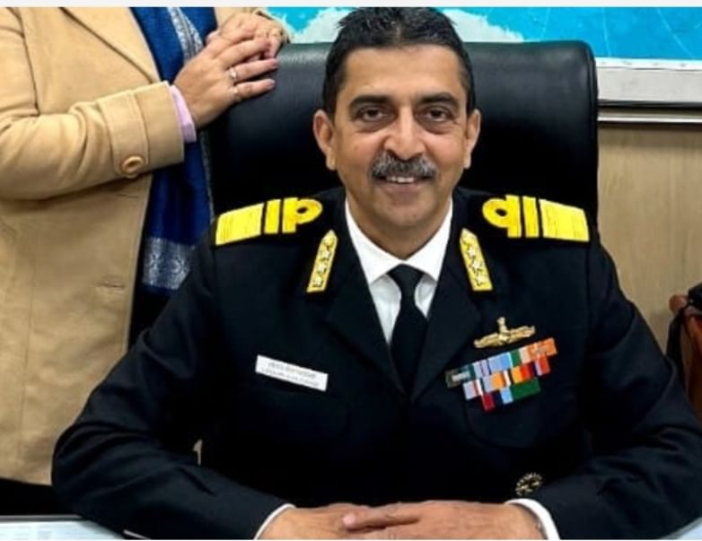 Lochan Singh Pathania Of Shahpur Becomes Vice Admiral In Navy - Amar ...