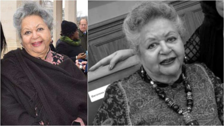 Uk:भारतीय मूल की शिक्षिका बैरोनेस श्रीला फ्लेदर का निधन, ब्रिटेन में ...