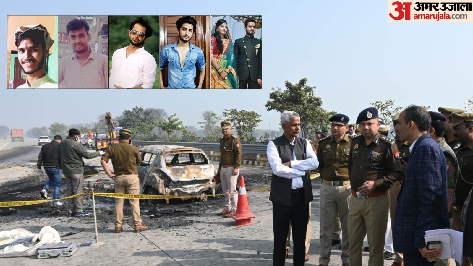 Up:भीषण आग की लपटों में जल गए अरमान... 12 मार्च को होनी थी हिमांशु की ...