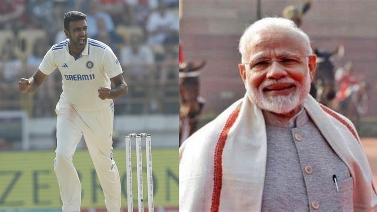 Ind Vs Eng Pm Modi Congratulates Ravichandran Ashwin On 500 Test ... Ind Vs Eng Pm Modi Congratulates Ravichandran Ashwin On 500 Test ...