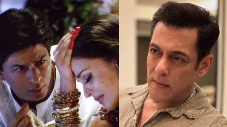 Salman Khan Show Shahrukh Khan How A Scene Need To Be Done In Devdas Know This Story Inside ...