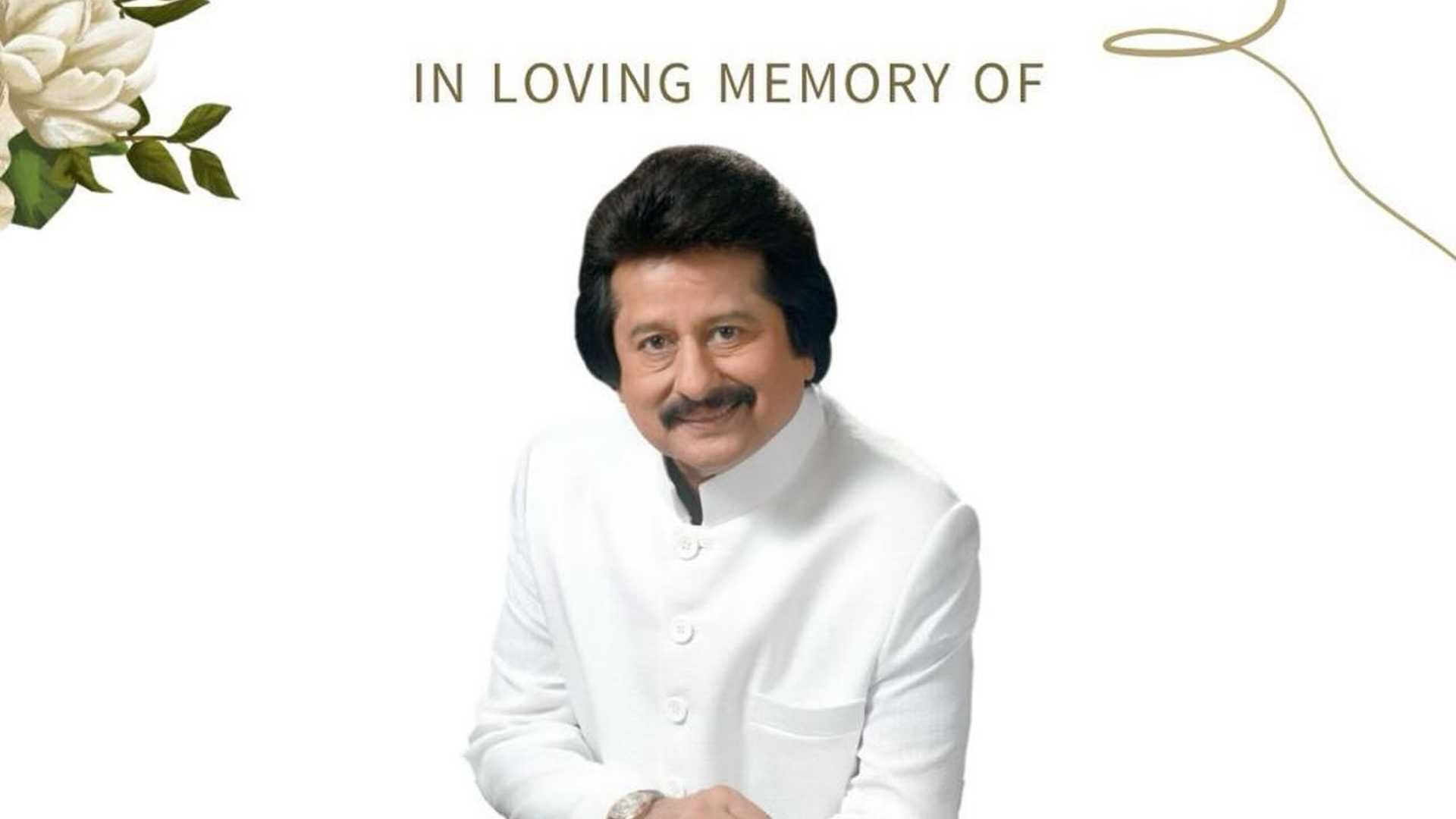 Pankaj Udhas Prayer Meet:पंकज की याद में साथियों ने इस दिन रखी ...