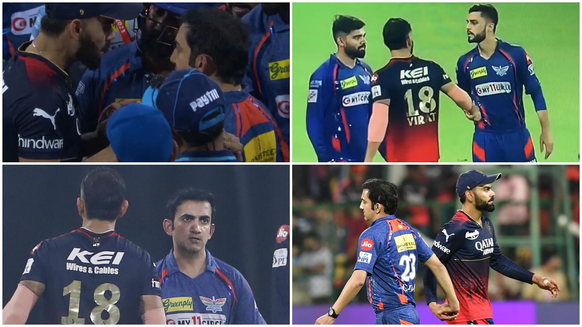 Ipl 2024 Gautam Gambhir Got Carried Away Naveen Ul Haq Big