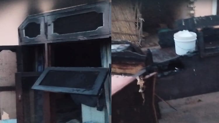 Fire Broke Out In The House At Night, Child Died Of Suffocation ...