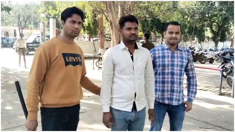 The Accused Who Cheated By Pretending To Be Crime Branch Police Officer Arrested In Gwalior ...