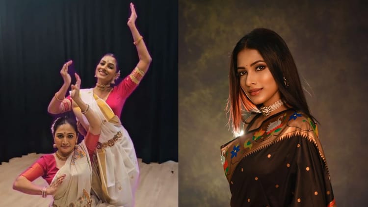 Nayannah Mukey Performs On Shiv Stuti With Her Teacher On Mahashivratri ...