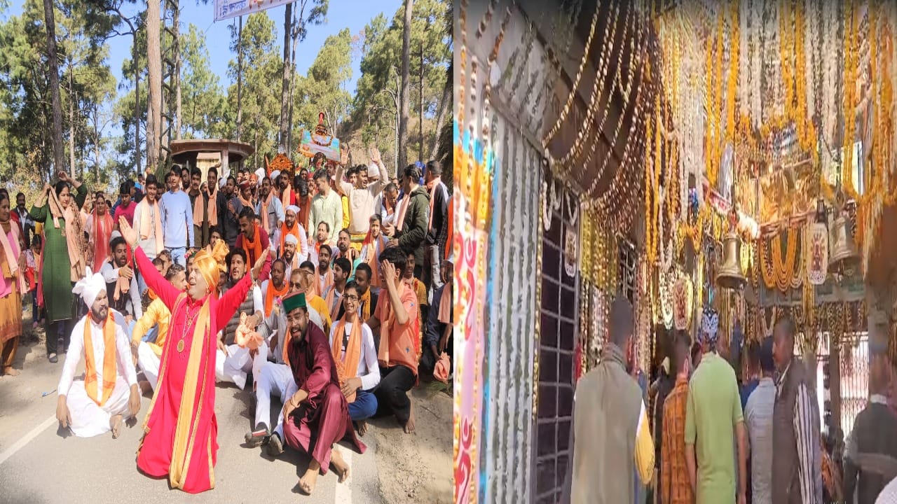 Hamirpur News:बाबा बालक नाथ मंदिर दियोटसिद्ध में चैत्र मेलों का भव्य ...