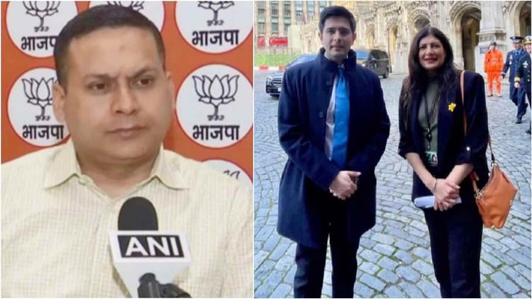 Bjp Vs Aap Arvind Kejriwal Amit Malviya Raghav Chadha Khalistan Uk Mp ...