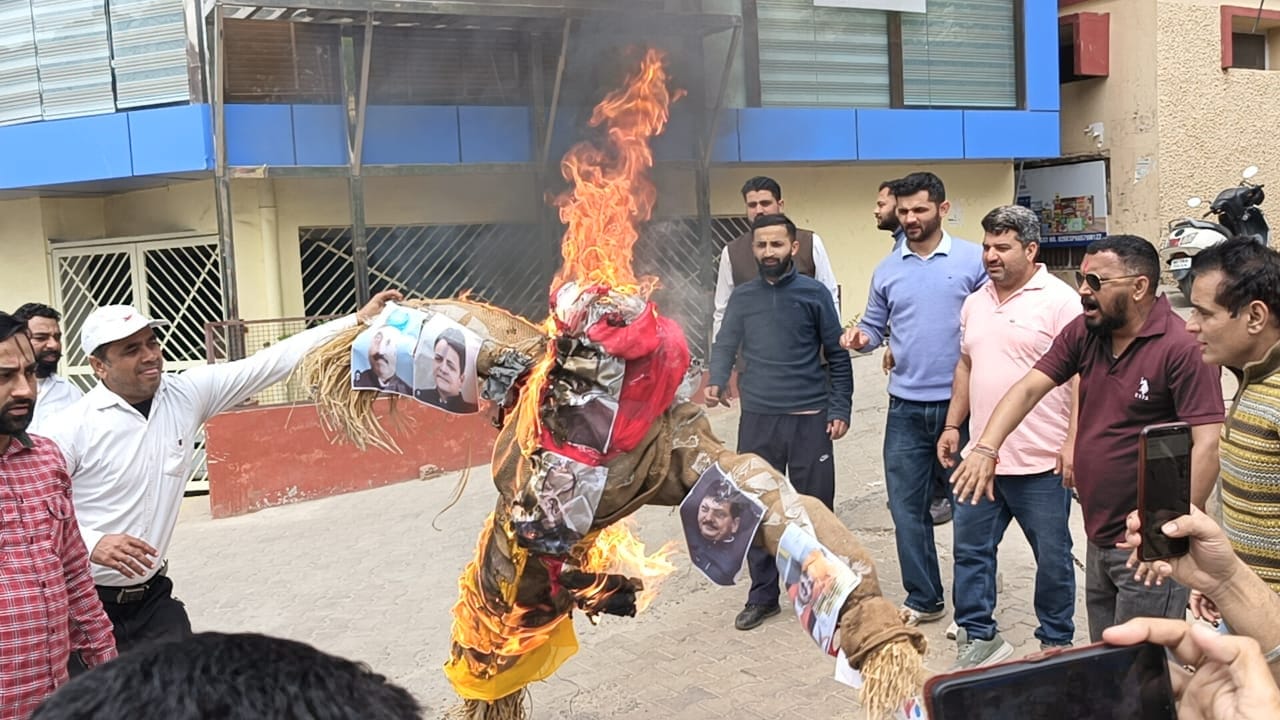 Hp Politics: Keylong-udaipur Block President Resigns, Effigies Of ...