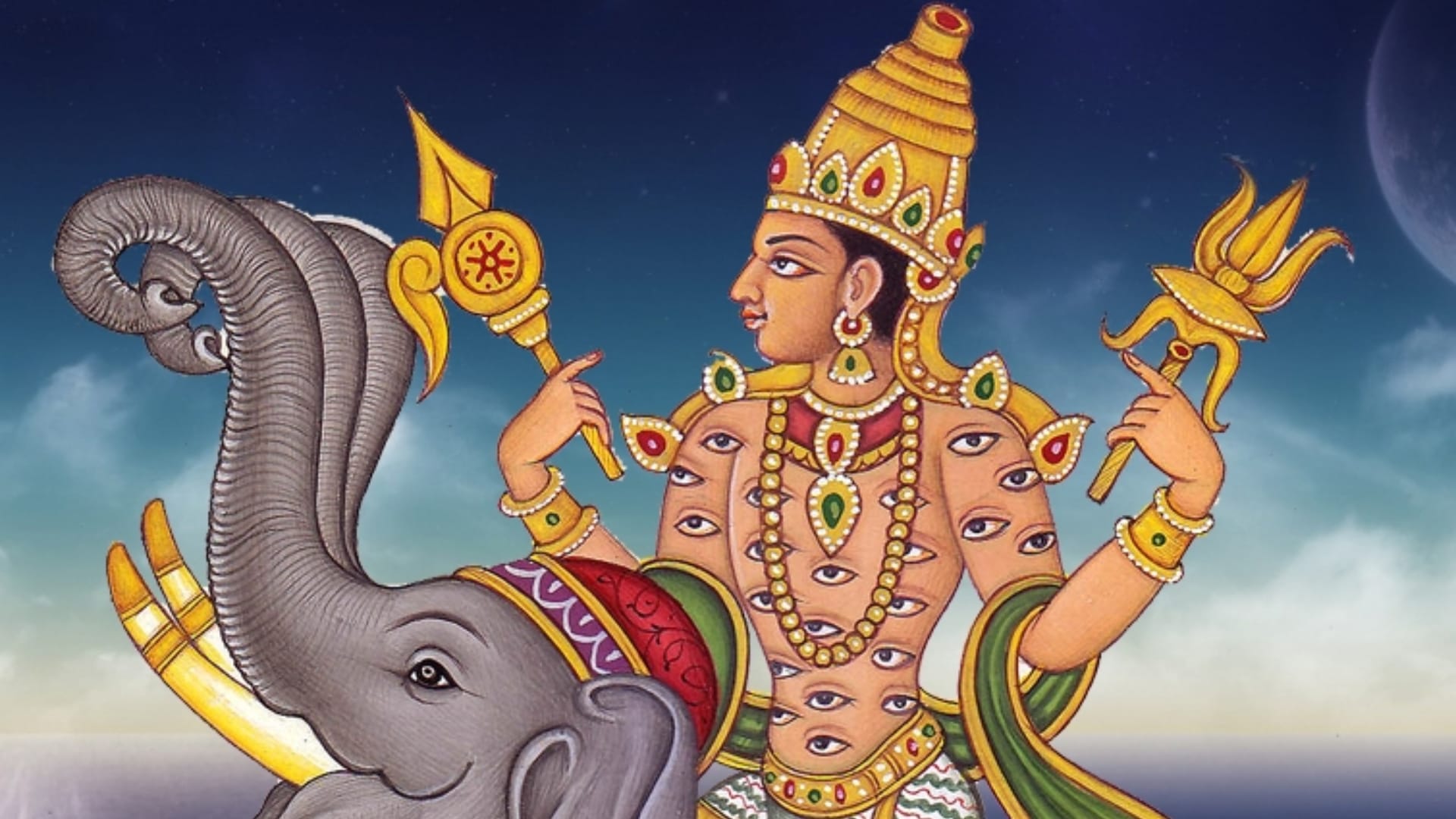 Meghnad Called Indrajit Culture Pages Mythological Stories Indradev ...