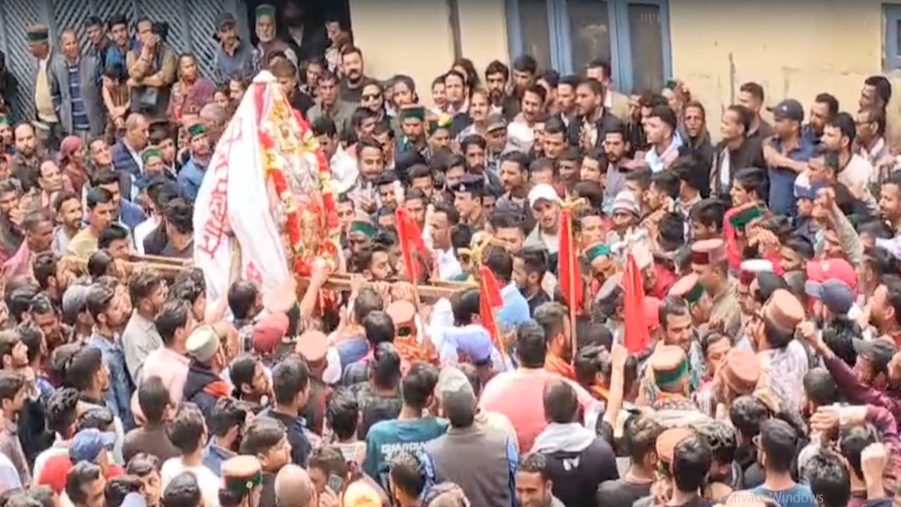 Palthan Sholi, The Worshipable Deity Of Nankhadi Area, Left For The ...