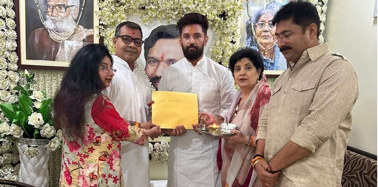 Lok Sabha Elections 2024: Ljp Made Arun Bharti Its Candidate From Jamui; Chirag Paswan, Nda ...