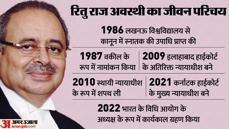 Ritu Raj Awasthi Oath As One Of The Three Judicial Members Of The ...