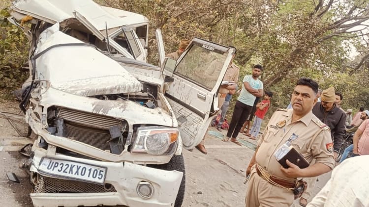 Man Died And Two Injured Due To Car And Tractor-trolley Crash In ...
