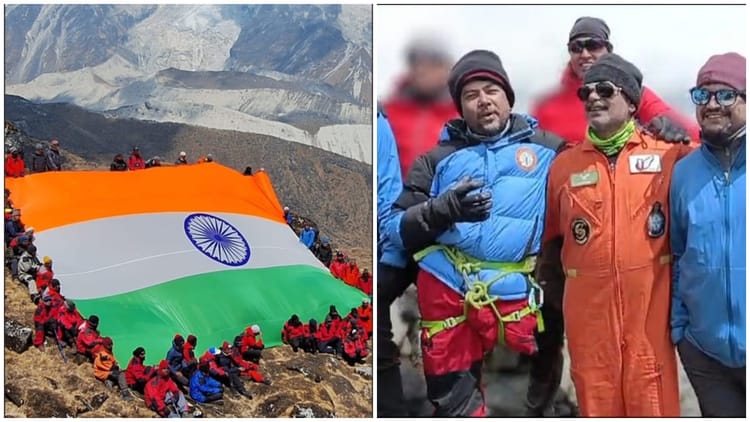 West Bengal:दिव्यांग उदय ने किया 'माउंट रेनॉक' फतह, 780 वर्ग फुट का ...