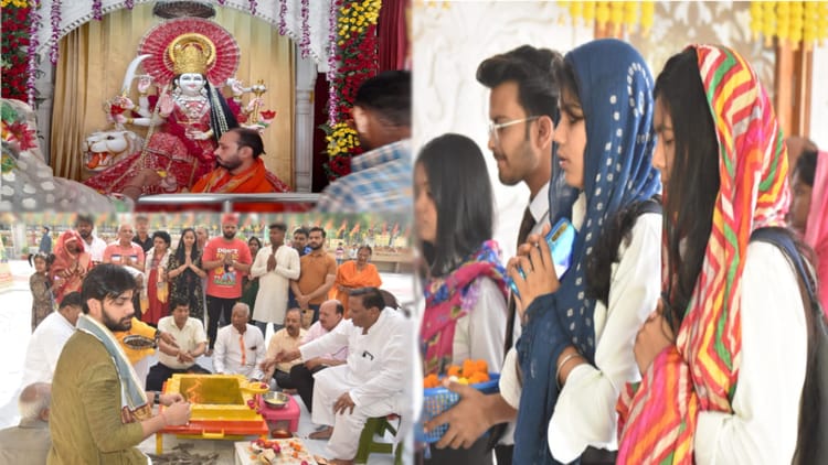 Chaitra Navratri: Ghat Sthapna With Worship Of Maa Durga, Worship Of ...