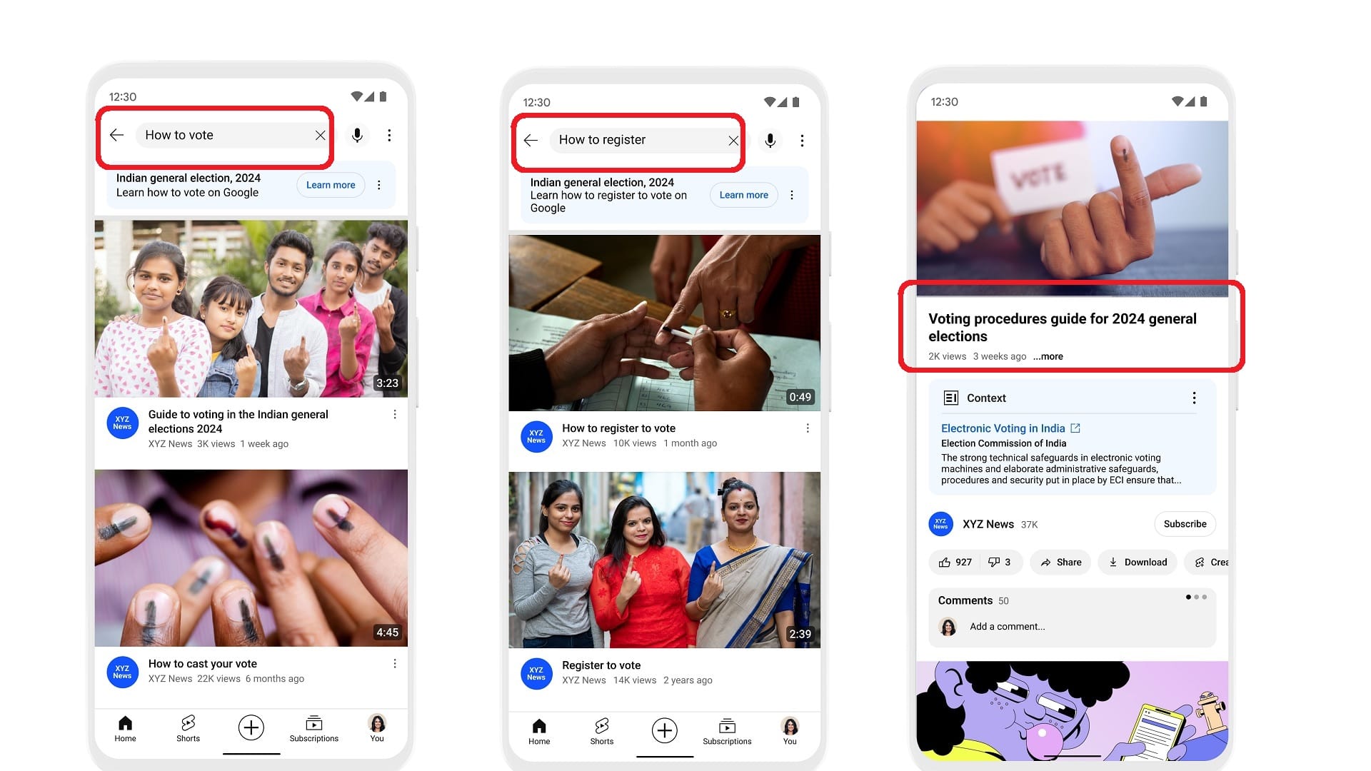 Youtube And Election Commision Of India Comes Together For 2024 Indian ...