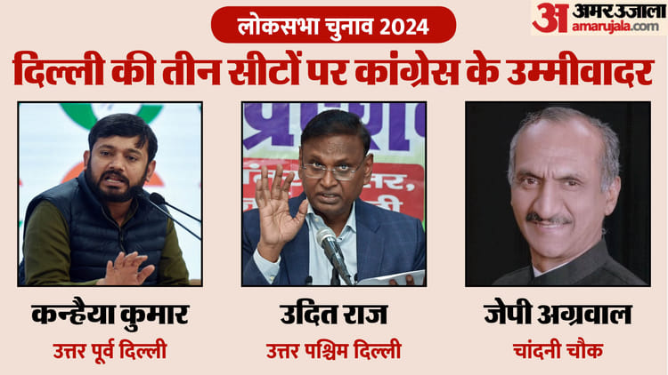 Ls Polls: Will Kanhaiya Kumar Jp Aggarwal Udit Raj Be Able To Win ...