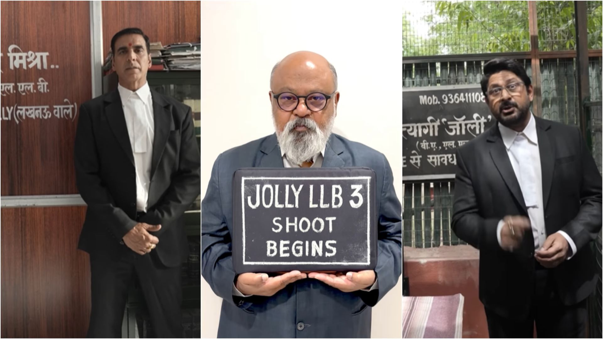 Jolly Llb 3 Shooting Begins Akshay Kumar Shares Funny Bts Video With ...