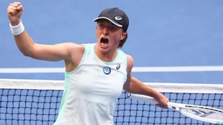 Five-time Grand Slam Champion Poland's Tennis Player Iga Swiatek ...