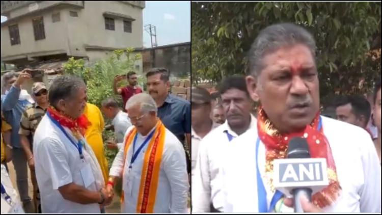 Lok Sabha Polls West Bengal Bjp Candidate Dilip Ghosh And Tmc Candidate Kirti Azad News - Amar ...