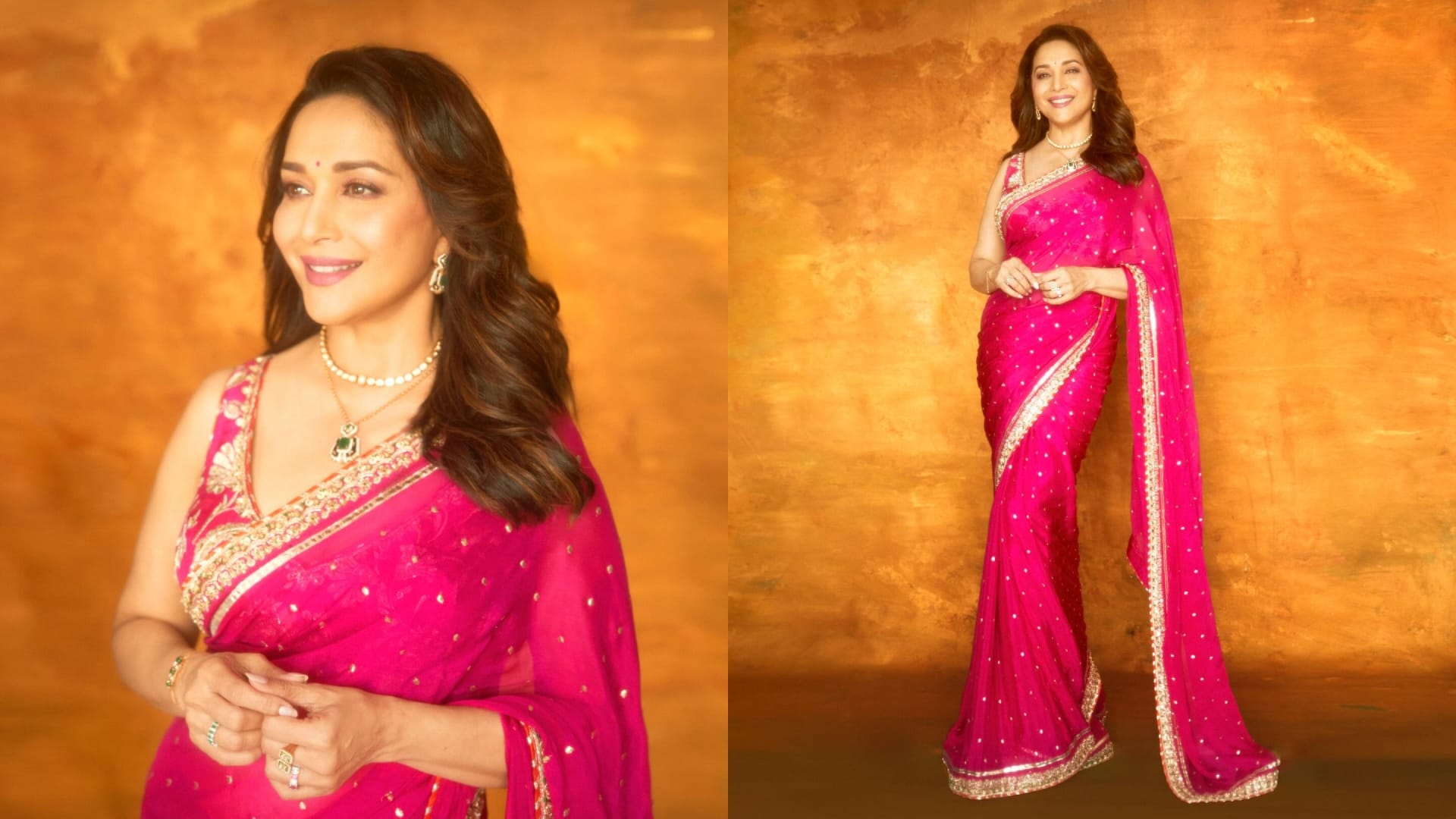 Pink Saree Collection:गर्मी के मौसम में पहननी है गुलाबी साड़ी तो इन ...