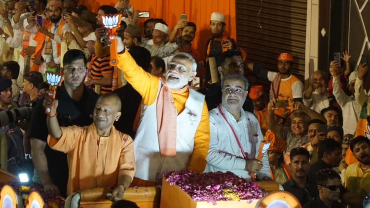 Pm Modi In Varanasi Undivided India Culture Seen On Streets Of Kashi ...