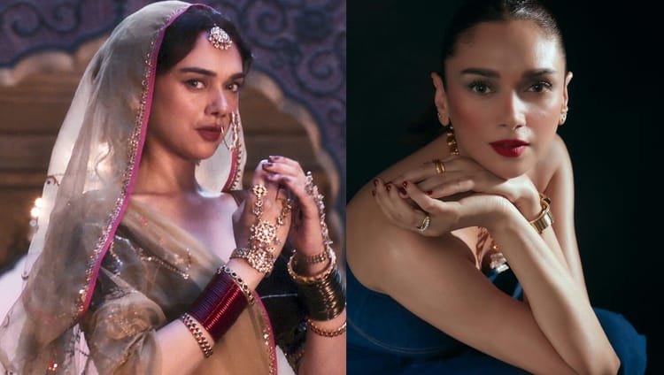 Actress Aditi Rao Hydari Talk About Viral Gaja Gamini Walk From Sanjay ...