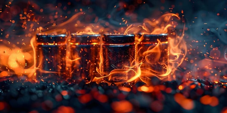 Ev Fire Electric Bike Battery Burst Into Flames While Charging In ...