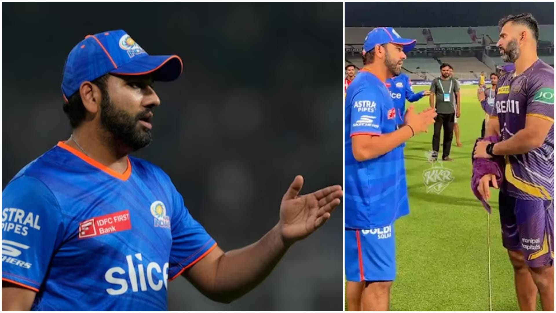 'personal Conversation Not Shown', Clash Between Rohit Sharma And Ipl ...