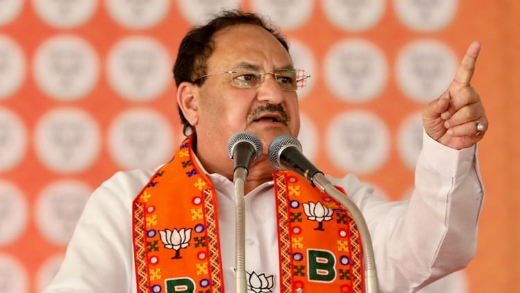 Lok Sabha Election Jp Nadda Said Rahul Gandhi Lalu Yadav Arvind Kejriwal Is Corrupt - Amar Ujala ...